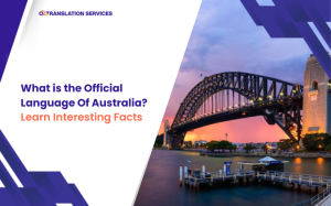 What is the Official Language Of Australia?